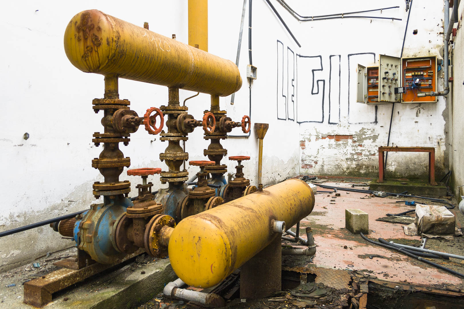 Mandelli – Abandoned Steel Mill – Collegno, Italy