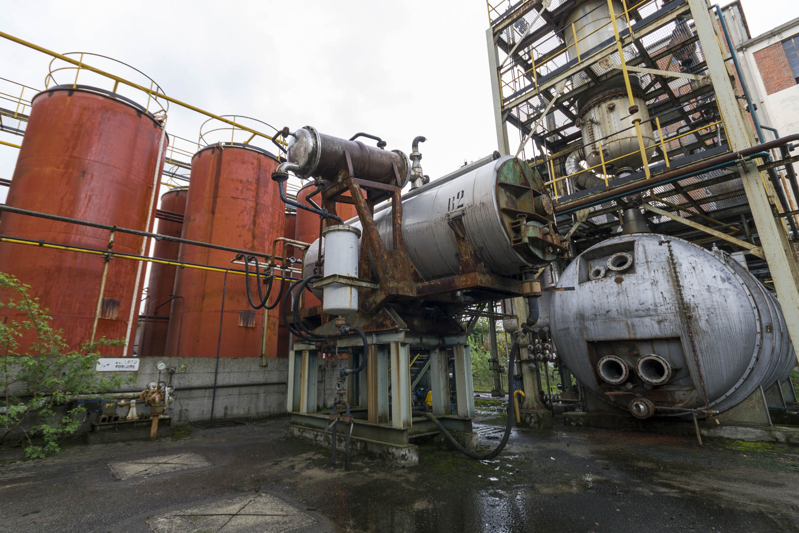 Abandoned Piedmont Industry of Aniline Colors “IPCA” – Ciriè, Italy