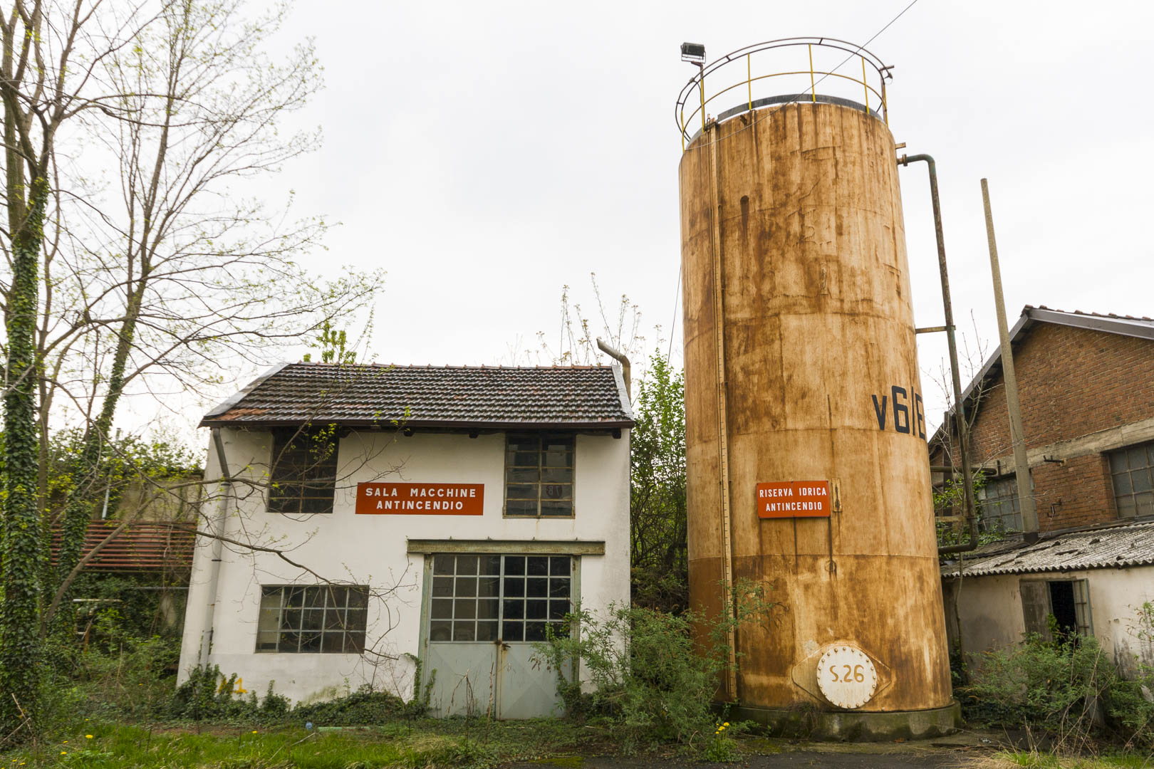 Abandoned Piedmont Industry of Aniline Colors “IPCA” – Ciriè, Italy