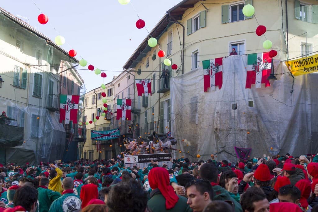 Ivrea, Italy – The Battle of the Oranges
