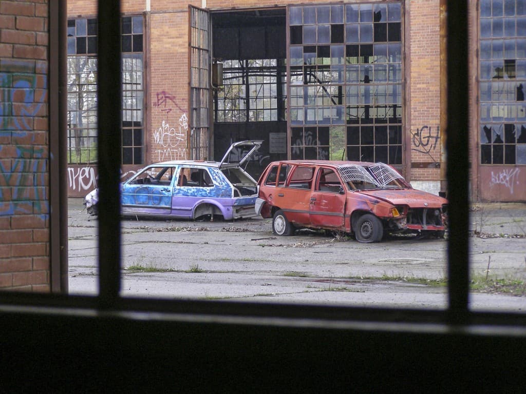 Fiat-Allis – Abandoned Construction Equipment Vehicles Factory – Turin ...